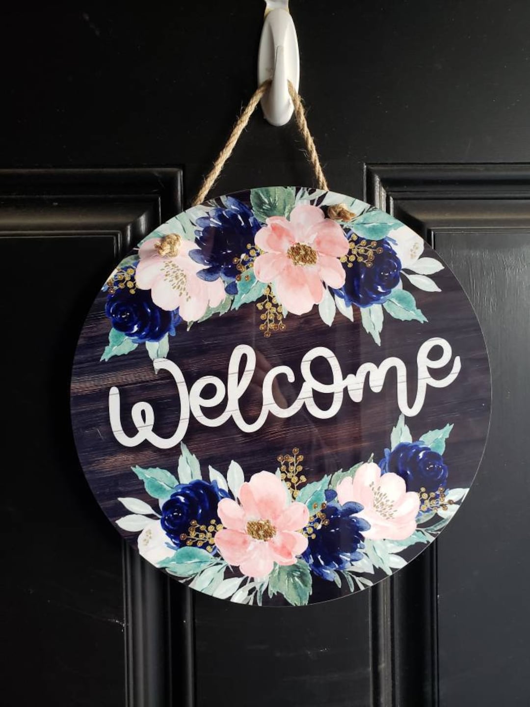 Welcome Sign, Front Door, Sublimation Welcome Sign - Etsy