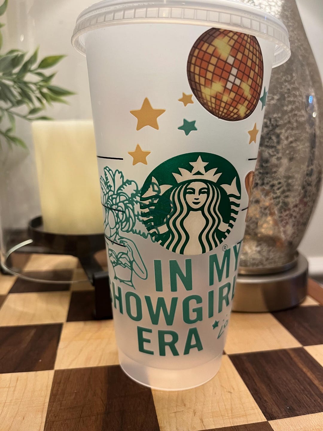Life of a Show Girl Starbucks Cold Tumbler, Taylor, T.S., Singer Cold ...
