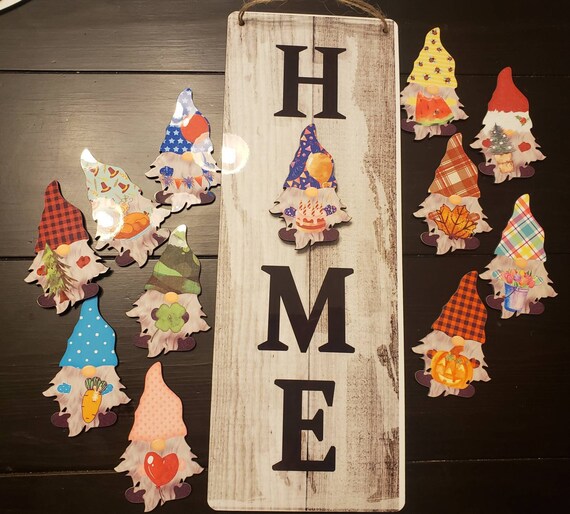 Interchangeable Welcome Sign Home Sign Holiday Sign | Etsy