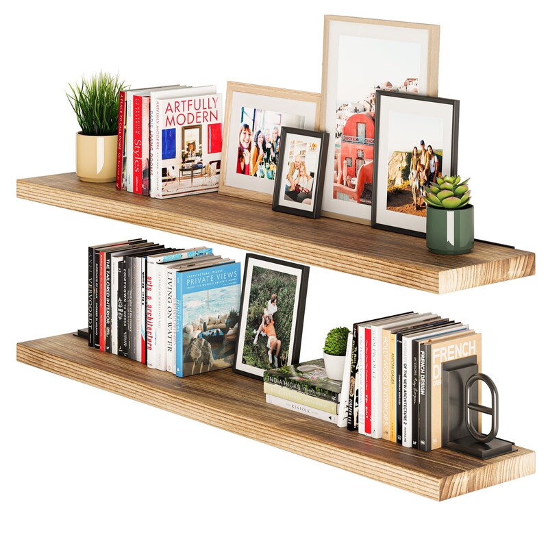 Large Floating Shelves - Etsy