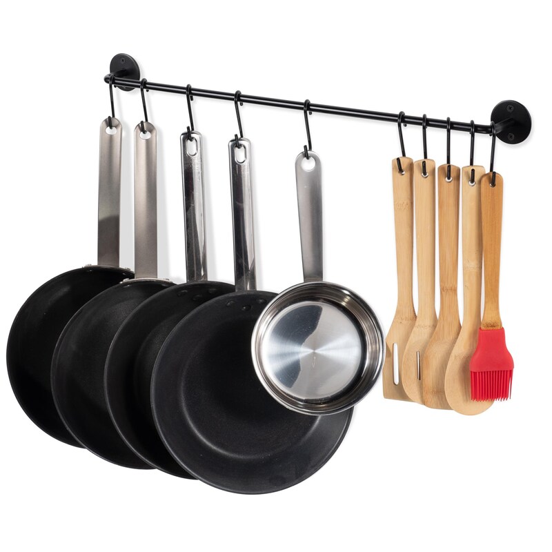 Wall Mount Pot Rack - Etsy