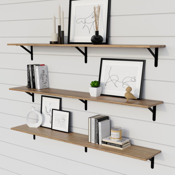 Floating Shelves 10 in Deep - Etsy