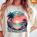 Sweet Summertime Shirt, Summer Trip Comfort Colors T-shirt, Retro Beach ...