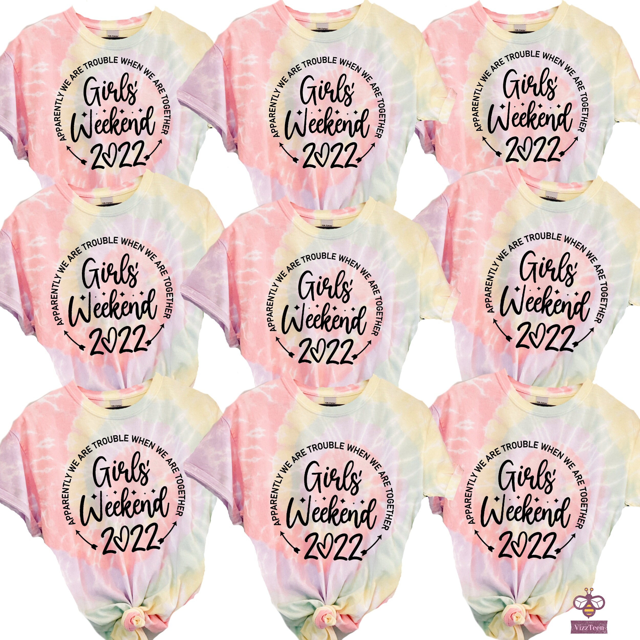 Girls Weekend Shirts Girls Trip Shirts Tie Dye Girls Weekend - Etsy
