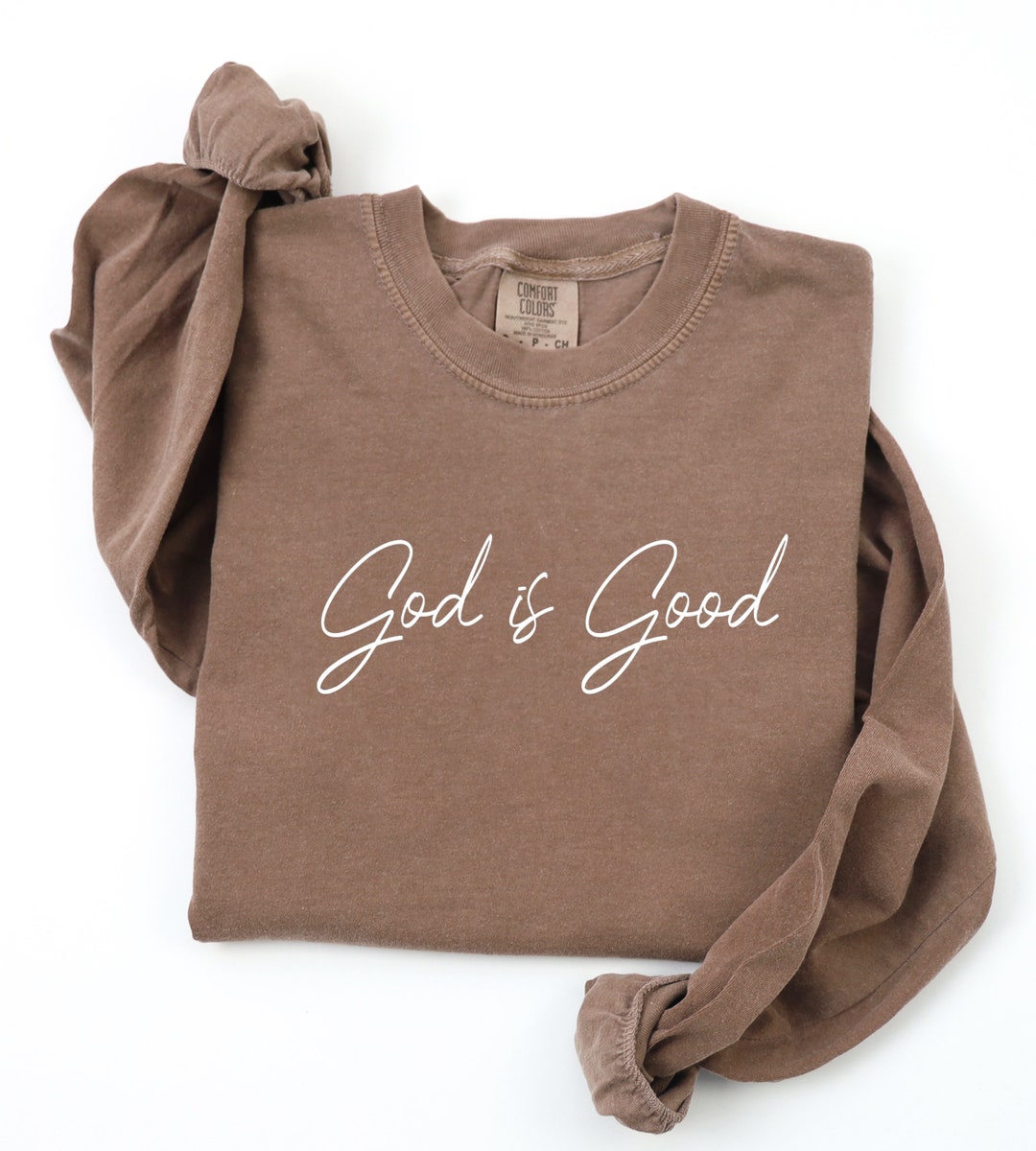 God is Good Sweatshirt, Christian Sweatshirt, %100 Cotton Comfort ...