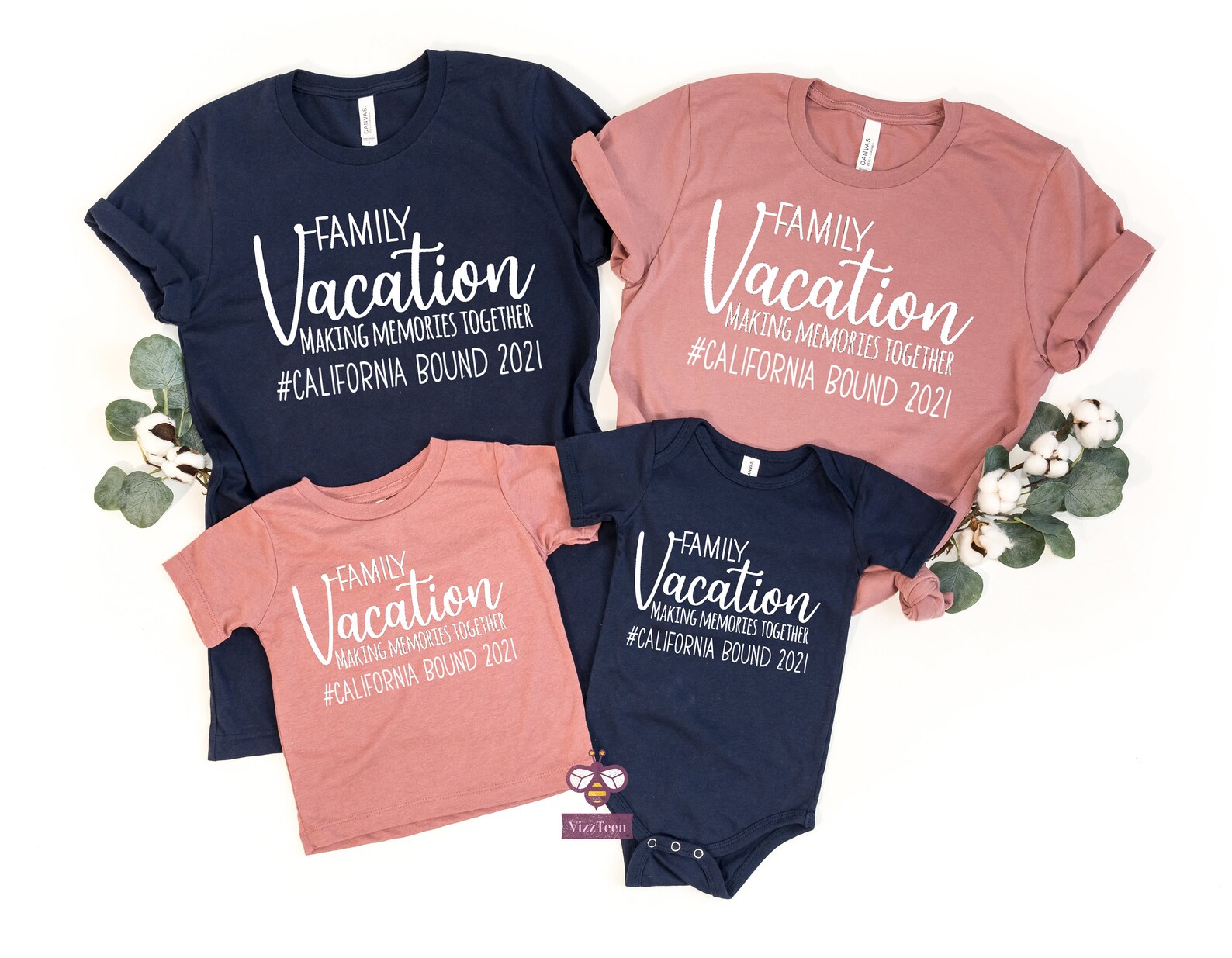 Custom Vacation Shirt Family Matching Vacation Shirts | Etsy
