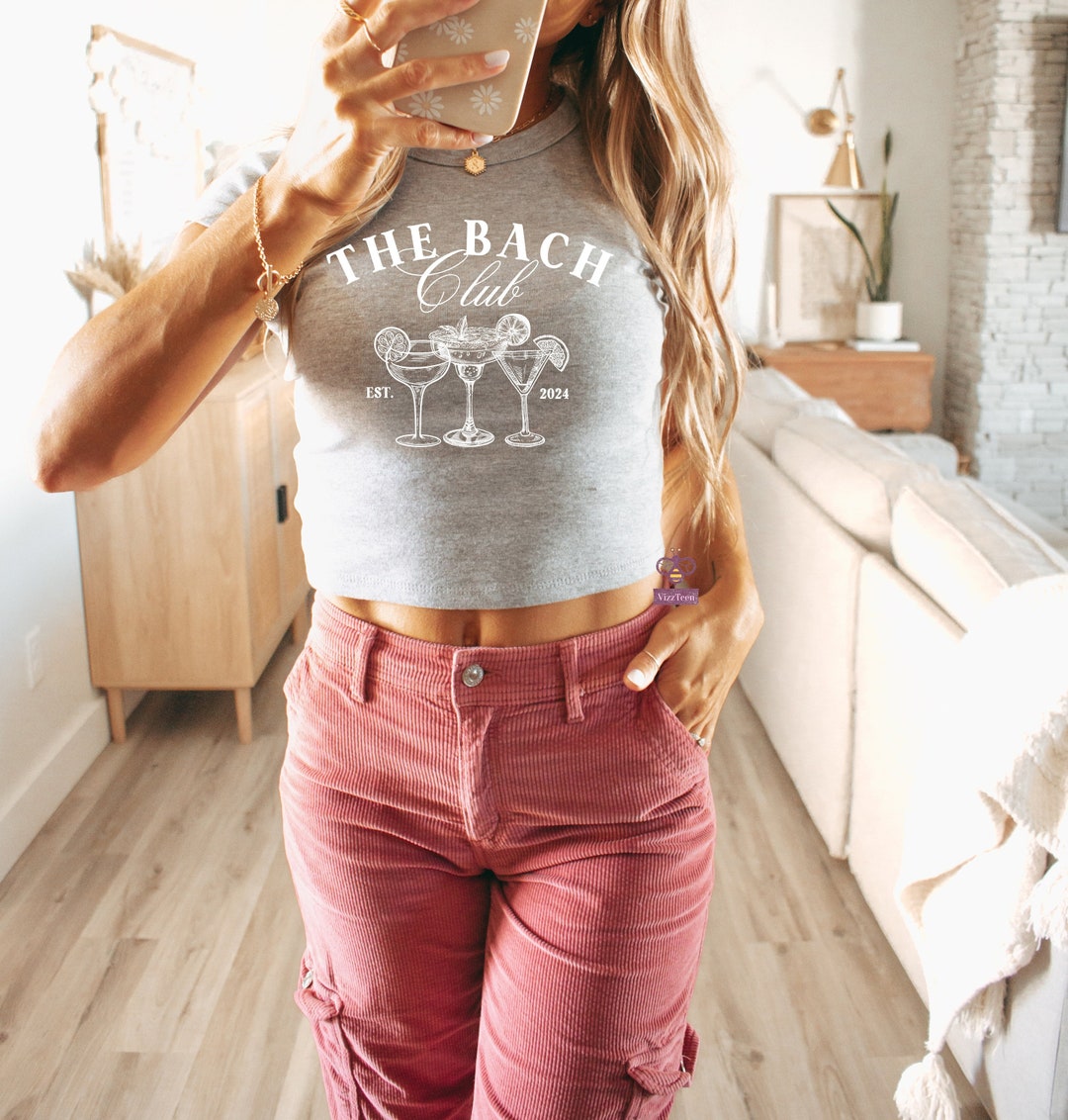 The Bride Club, the Bach Club Baby Tee, Y2k Graphic Baby Tee, 90s Baby ...