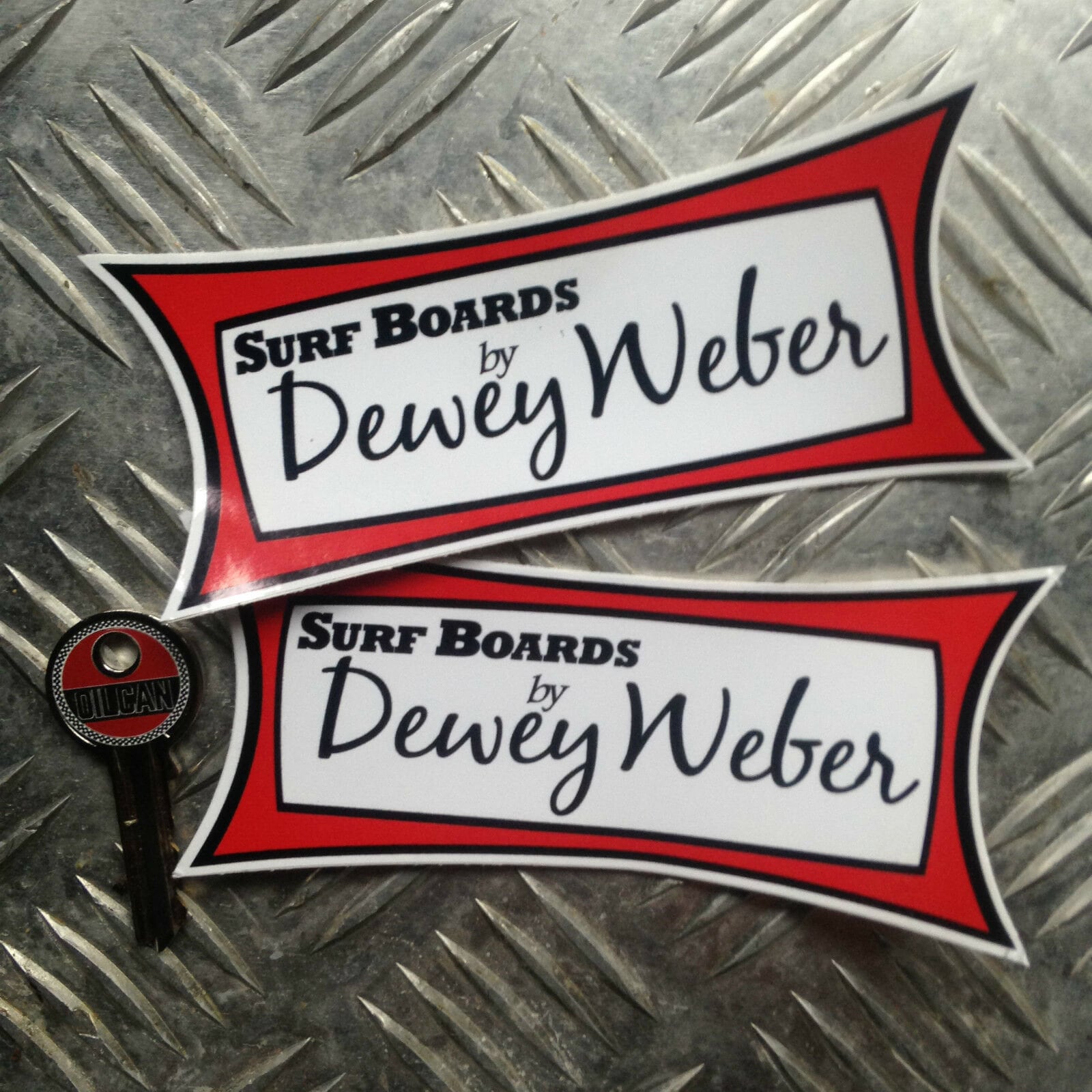 X Dewey Webser Surf Stickers, Vintage Reproduction Surf Boards Decals ...
