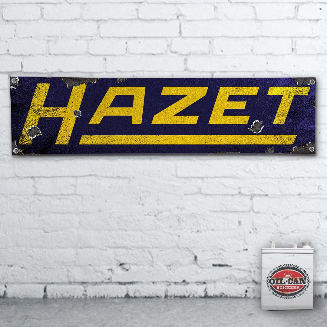 Hazet Banner – Heavy Duty, Workshop, Garage, Man Cave Retro - Etsy