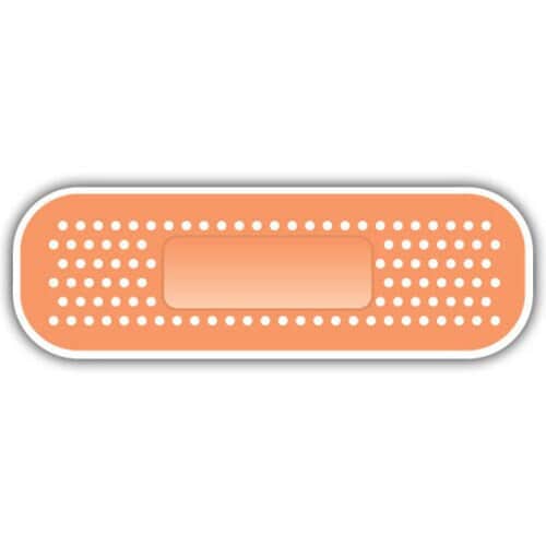 Giant Band Aid 24-inch Car Decal Vinyl Decal Sticker For Car Truck ...