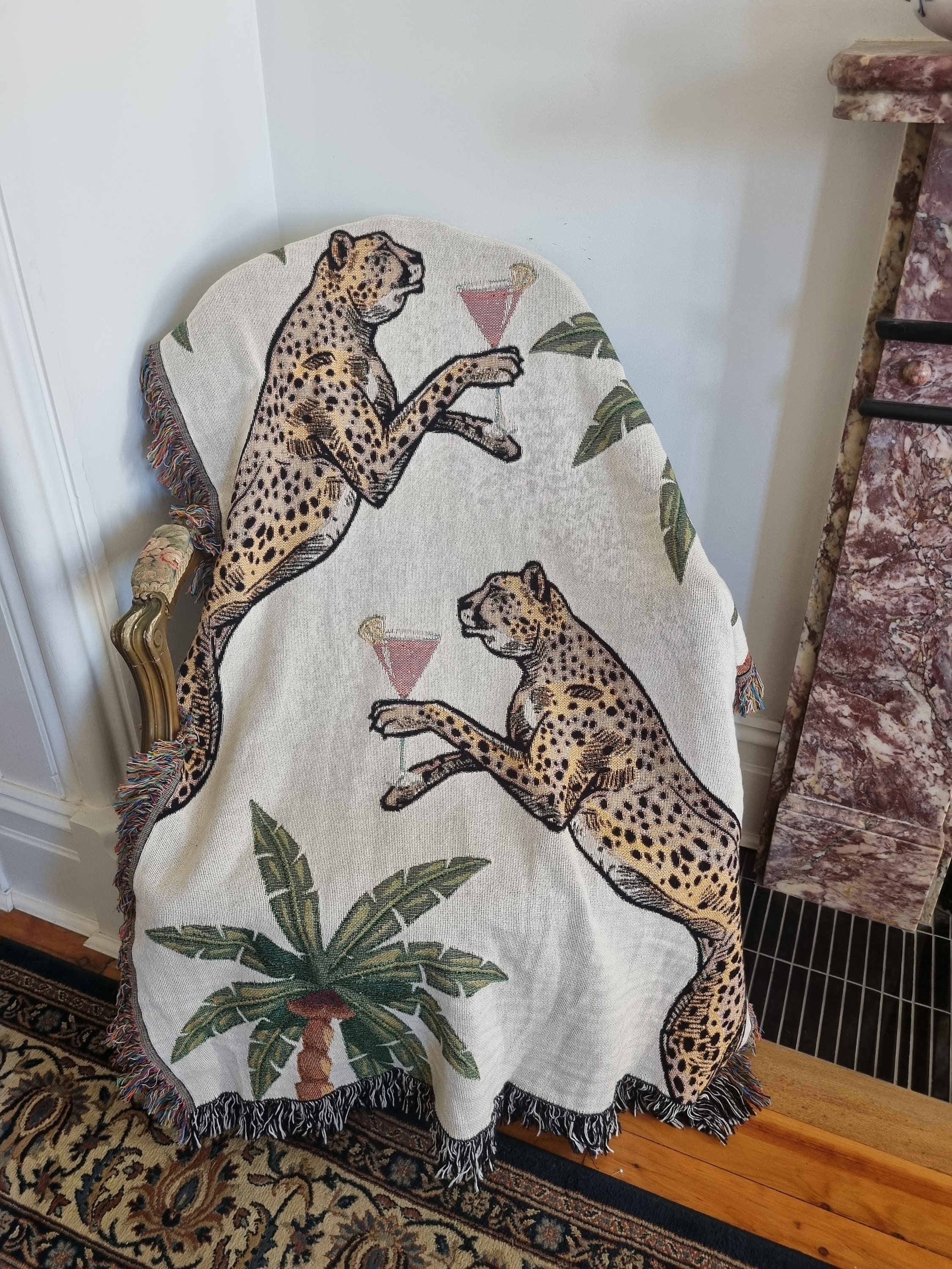 Cheetah Throw Blanket, Maximalist Home Decor, 90's Home Decor, Leopard ...