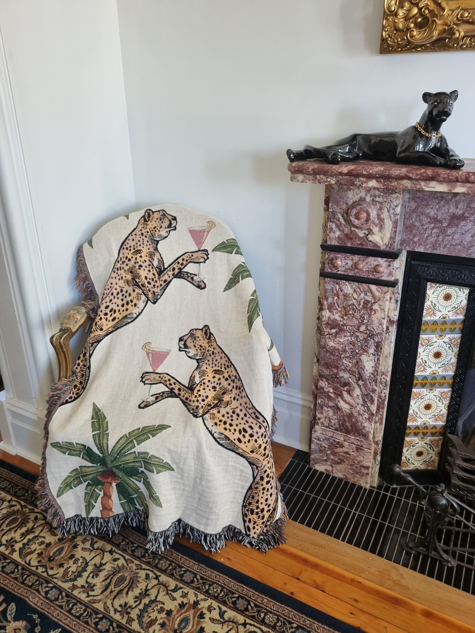 Cheetah Throw Blanket, Maximalist Home Decor, 90's Home Decor, Leopard ...