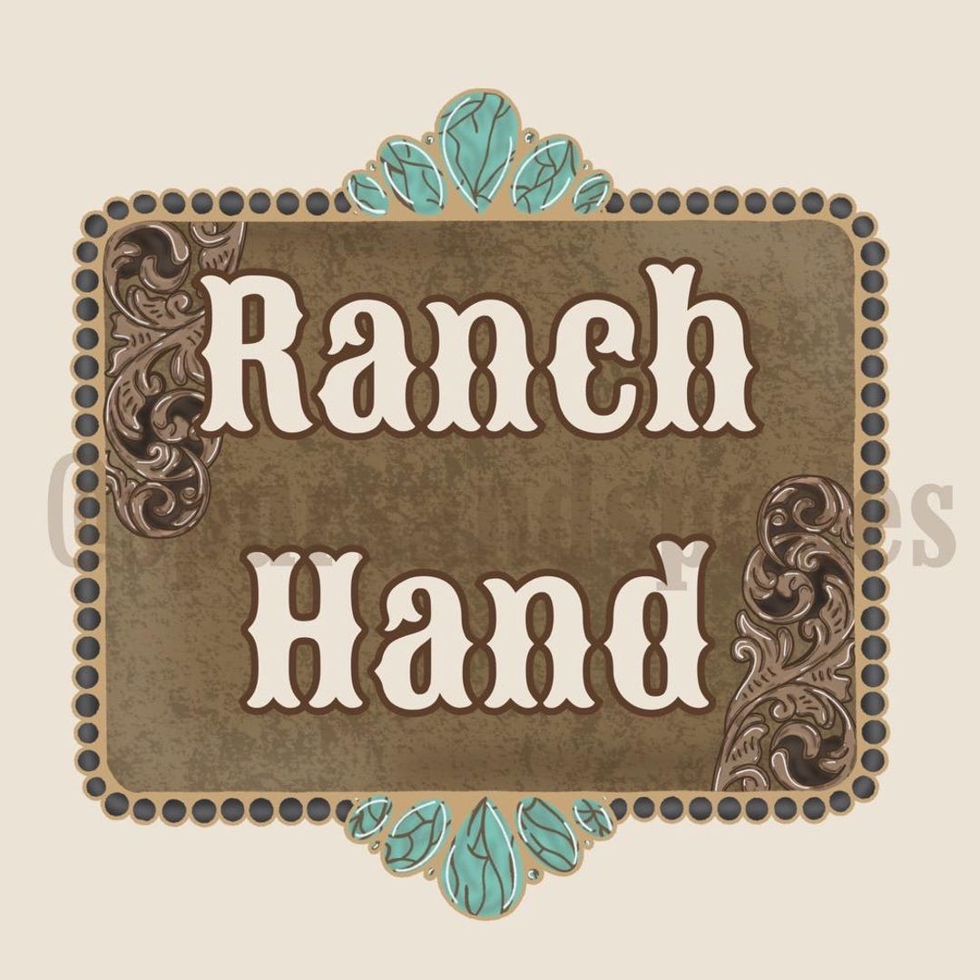 Ranch Hand |PNG| Digital Download - Etsy