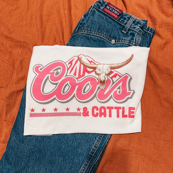 Pink Coors Shirt Women - Etsy