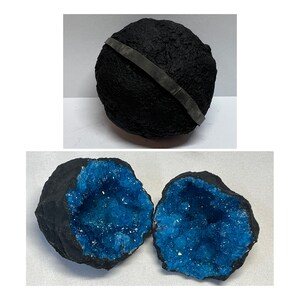 Crystal Geodes From Atlas Mountain Unique Sparkling Colours - Etsy UK