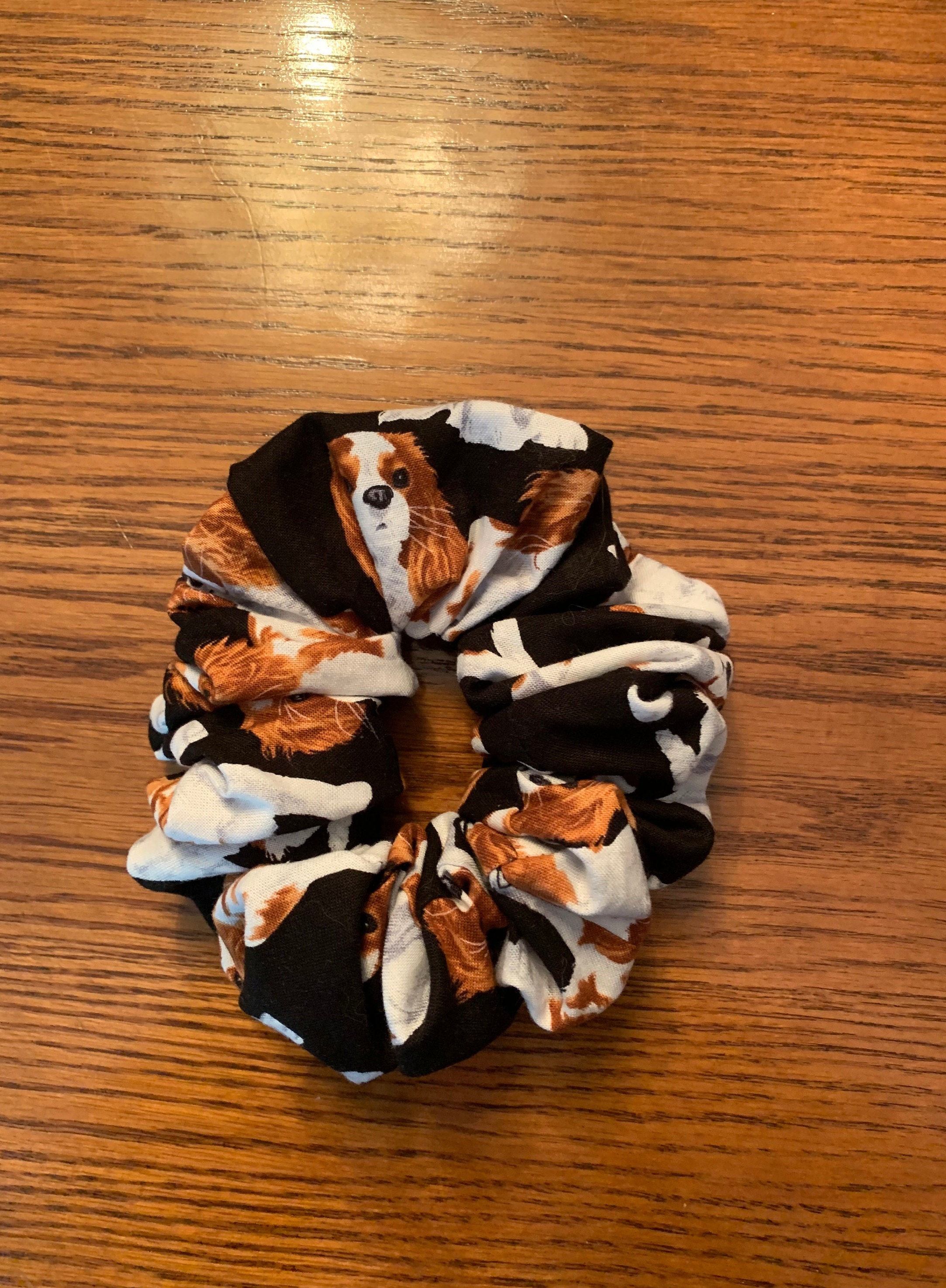 Cavalier King Charles Spaniel Scrunchies, Pet and Dog Lover Scrunchy ...