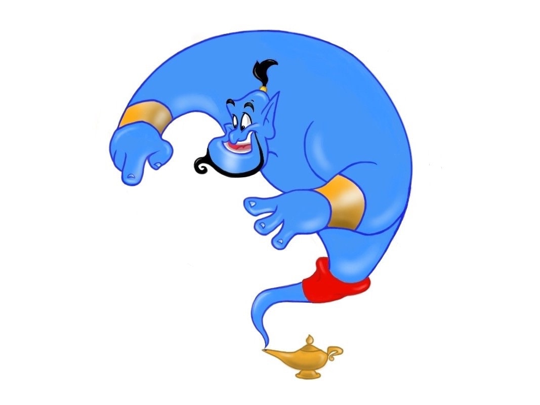 Genie Aladdin Disney