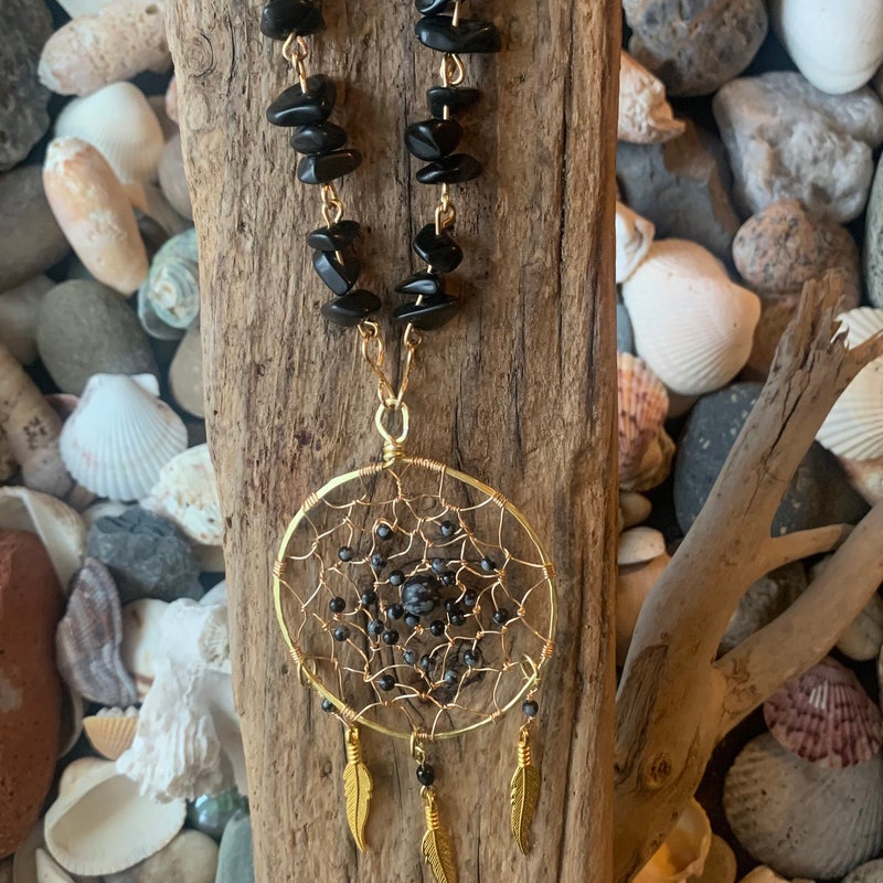 Dream Catcher Necklace - Etsy