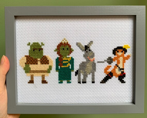 Dreamworks Home Characters Cross Stitch