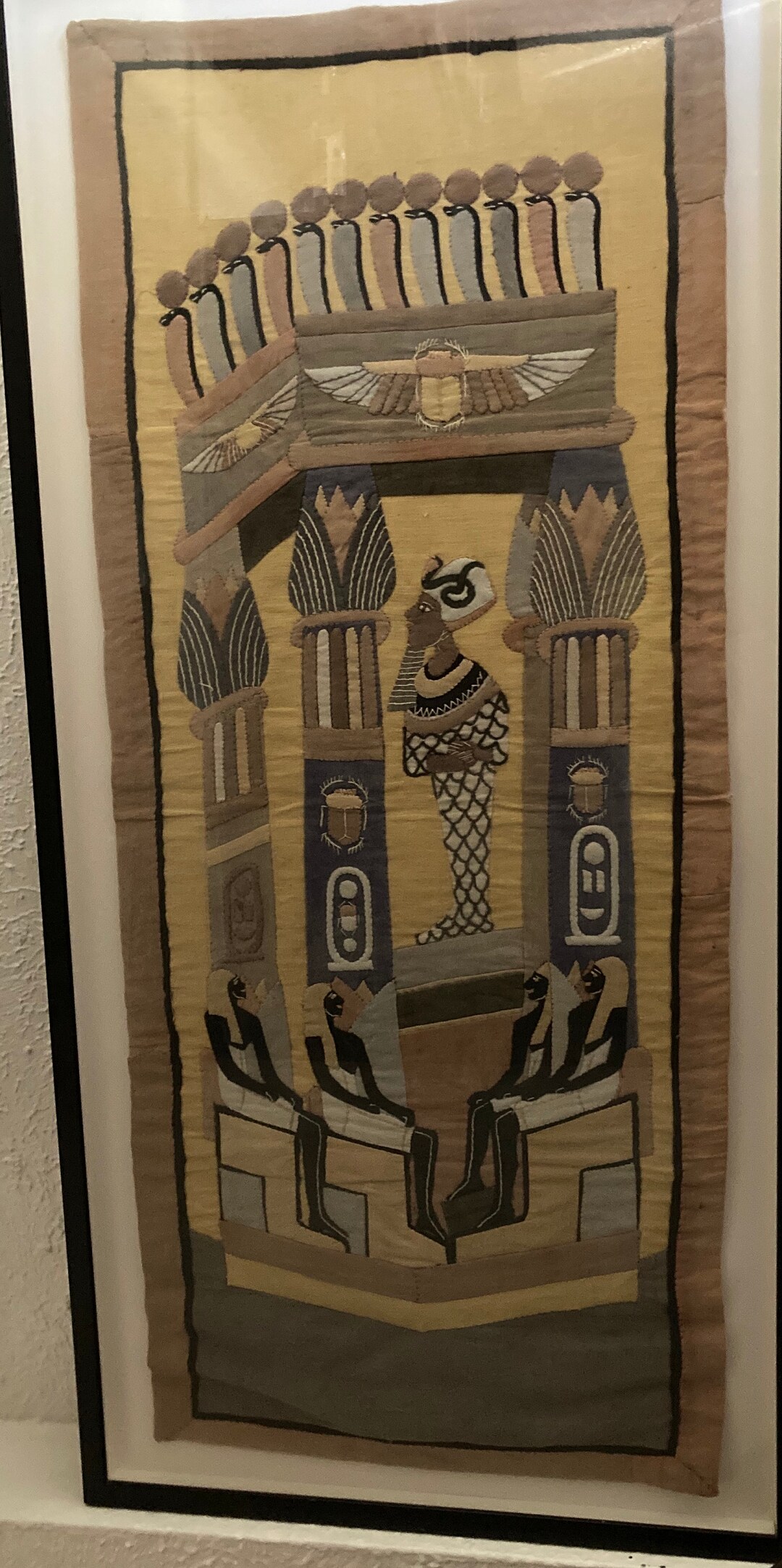 Historic African-american Applique Quilt - Egyptian Renaissance - Etsy