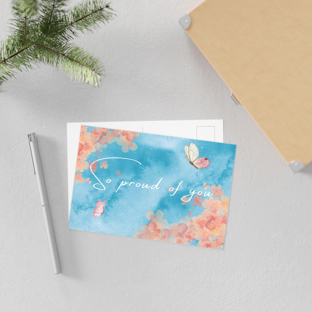 So Proud of You - Postcard - Etsy
