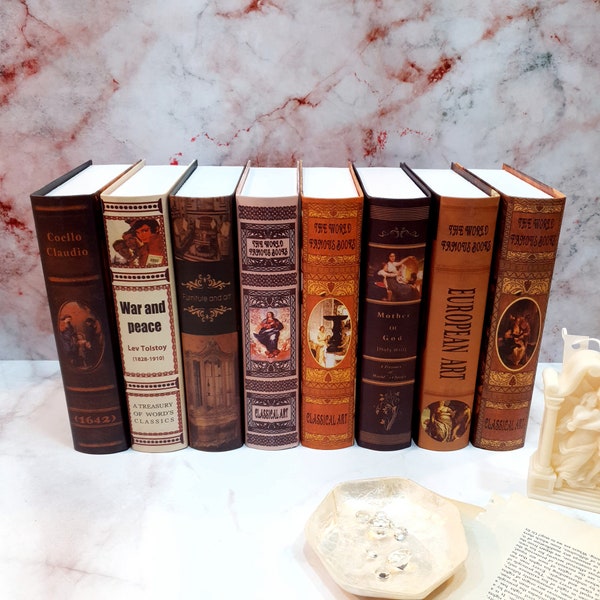 Designer Decorative Books - Etsy