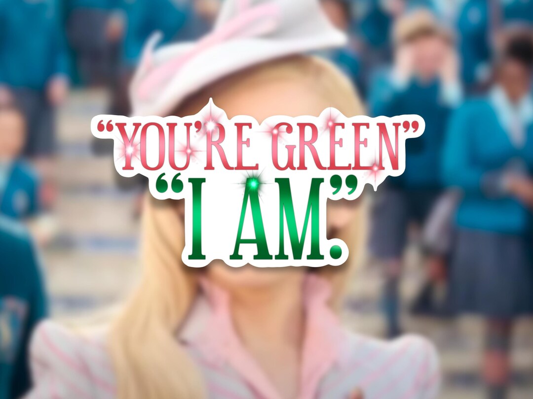 Wicked Elphaba and Glinda Quote | Wicked Movie/broadway Musical/elphaba ...
