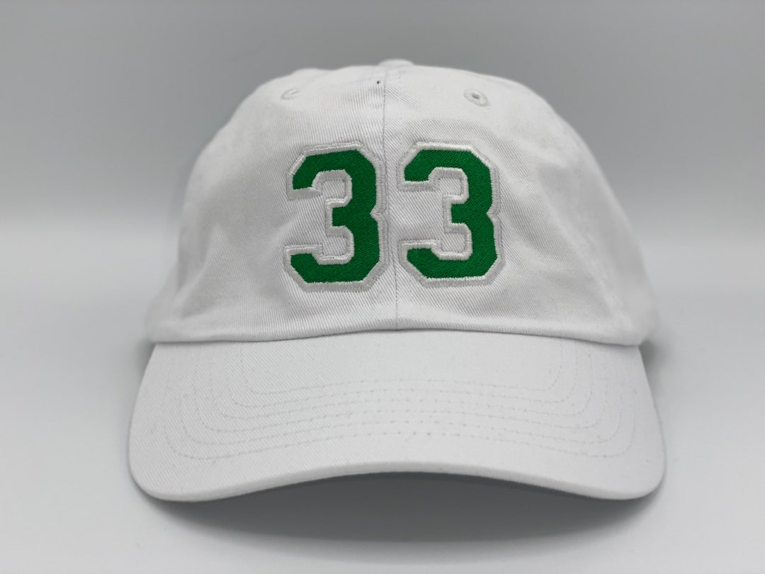 Boston Celtics Larry Bird 33 BIRD Hat - Etsy