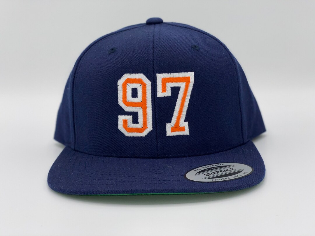 Edmonton Oilers Connor Mcdavid 97 MCJESUS Yupoong Snapback Hat. - Etsy