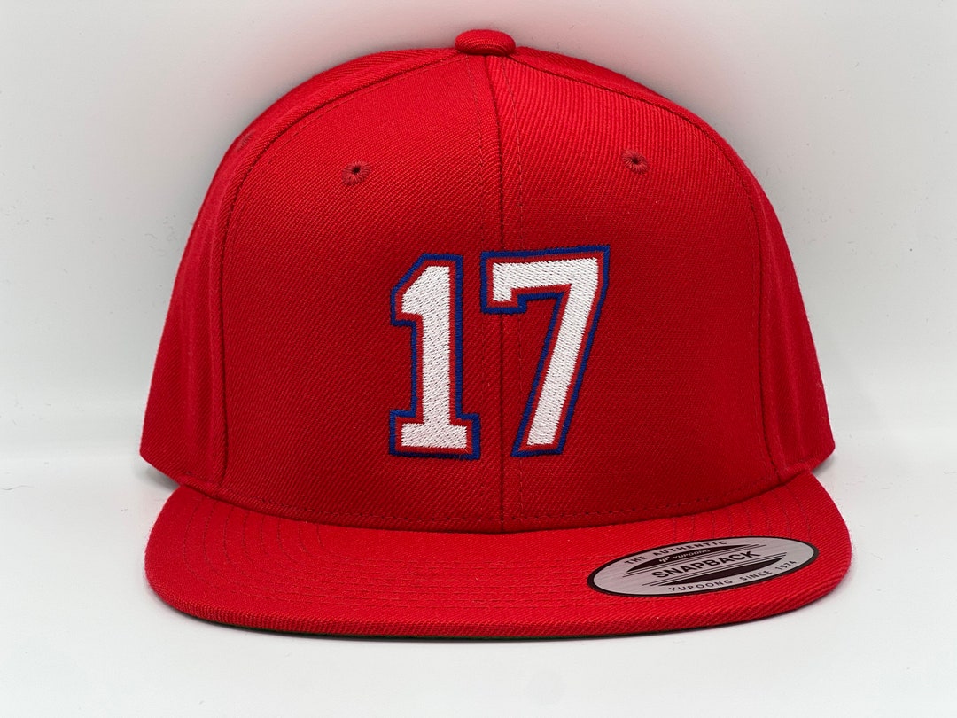 Buffalo Bills Josh Allen 17 ALLEN Yupoong Snapback Hat. - Etsy