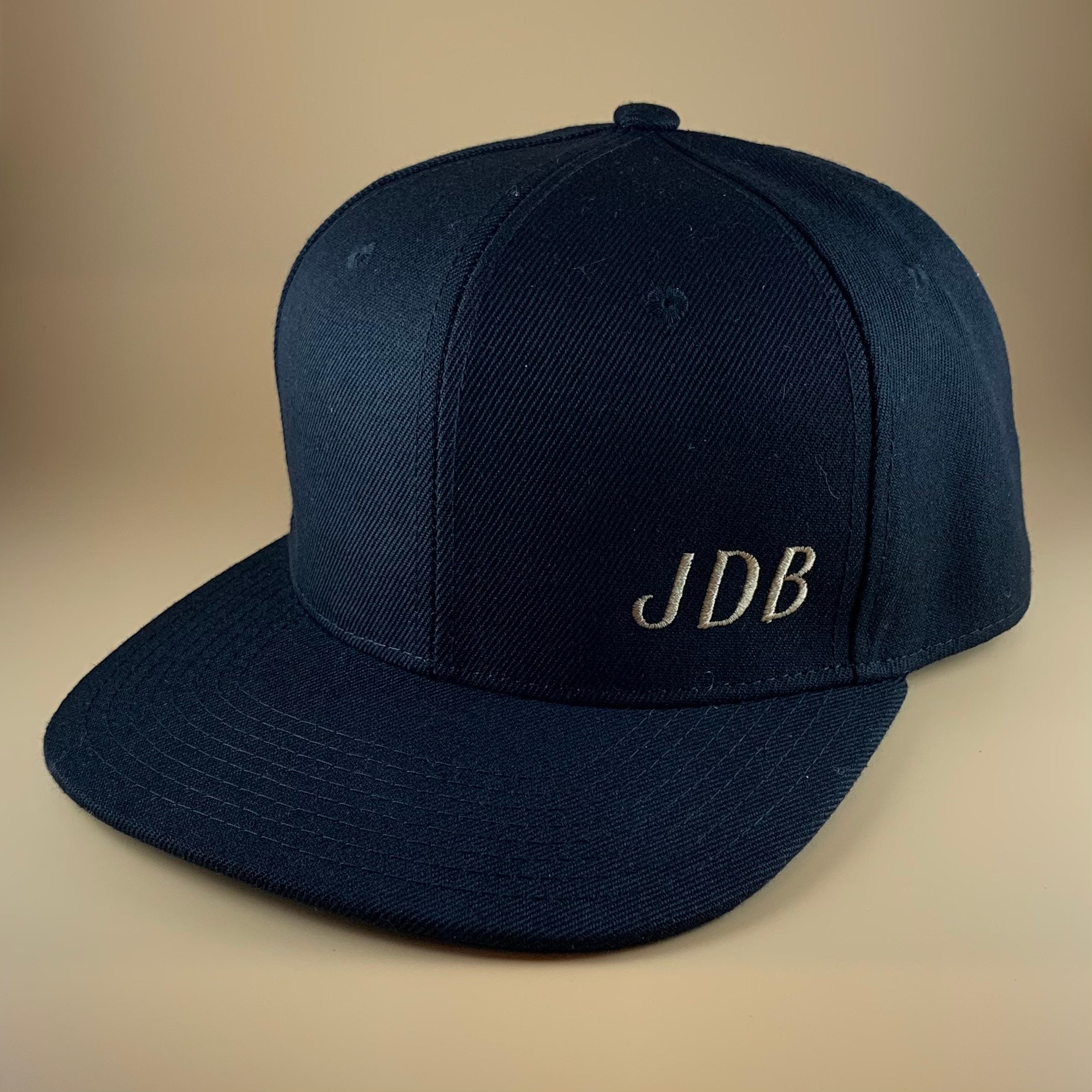 Matching Father/Son Flat-Billed Hats with Custom Initials | Etsy