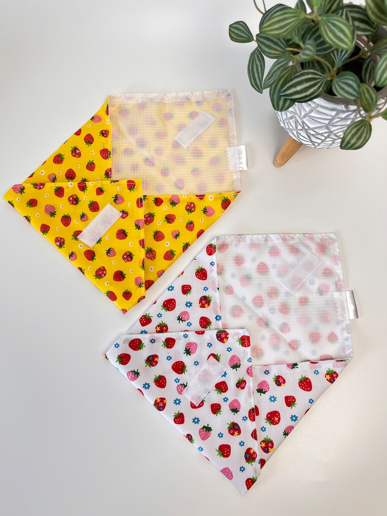 Reusable Sandwich Wrap Set: Eco-friendly Cotton Snack Bags - Etsy