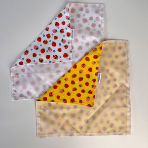 Reusable Sandwich Wrap Set: Eco-friendly Cotton Snack Bags - Etsy