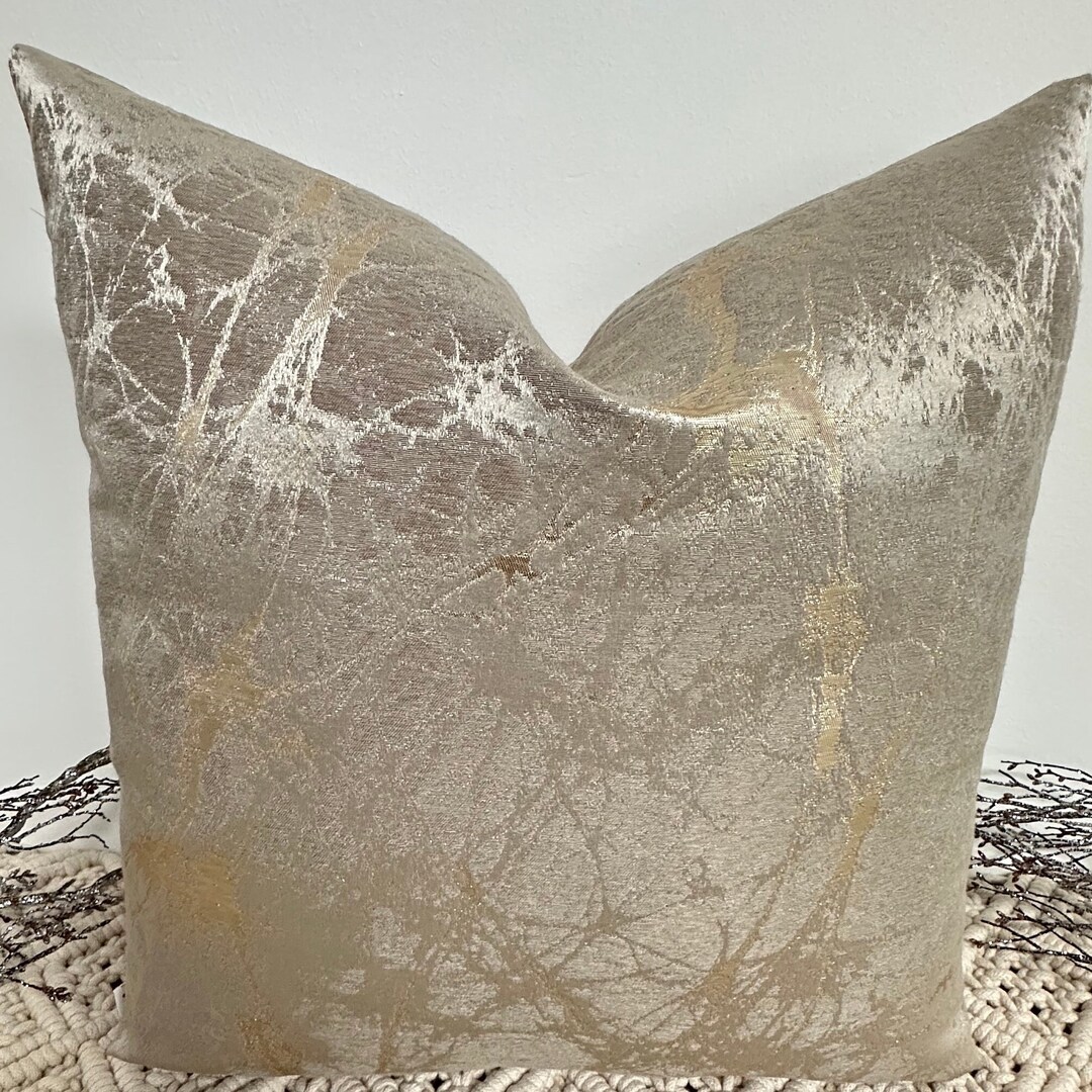 Style No. 138 - Luxury Greige Marble Textured Cushion Pillow Cover for ...