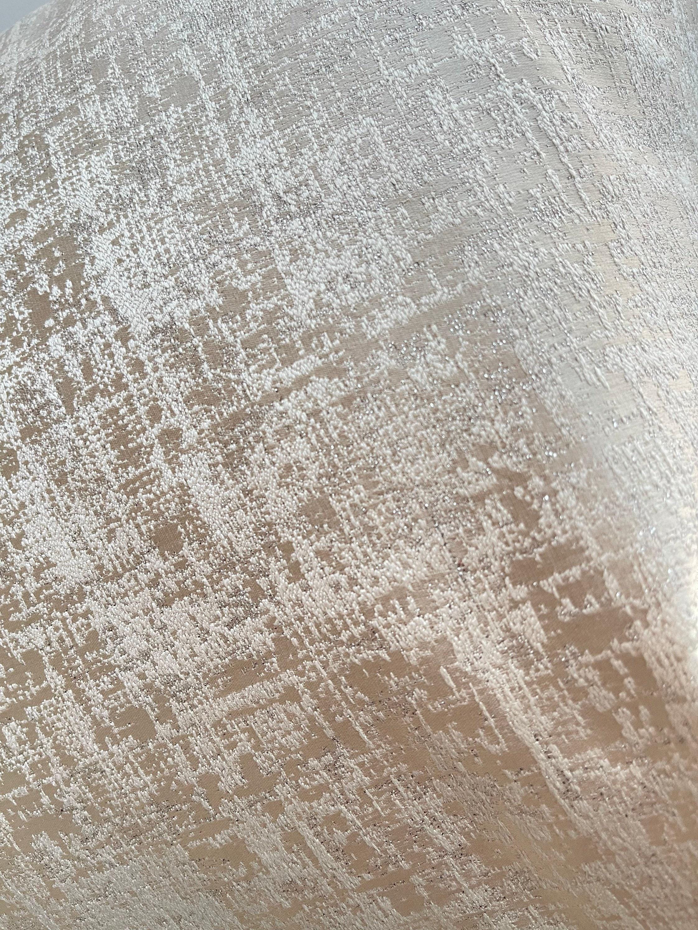 Luxury Cream Textured Sparkly Effect Cushion Pillow Cover for Sofa Bed ...
