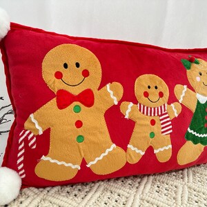 Luxury Christmas Gingerbread Cushion Christmas Present Gift - Etsy