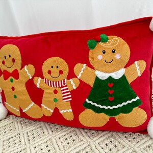 Luxury Christmas Gingerbread Cushion Christmas Present Gift - Etsy