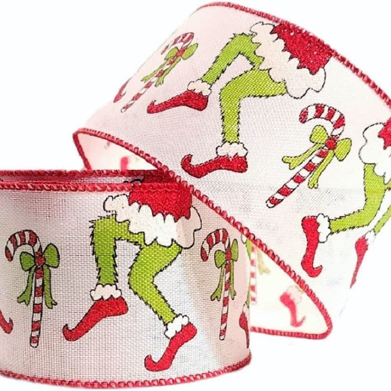 Grinch Ribbon - Etsy
