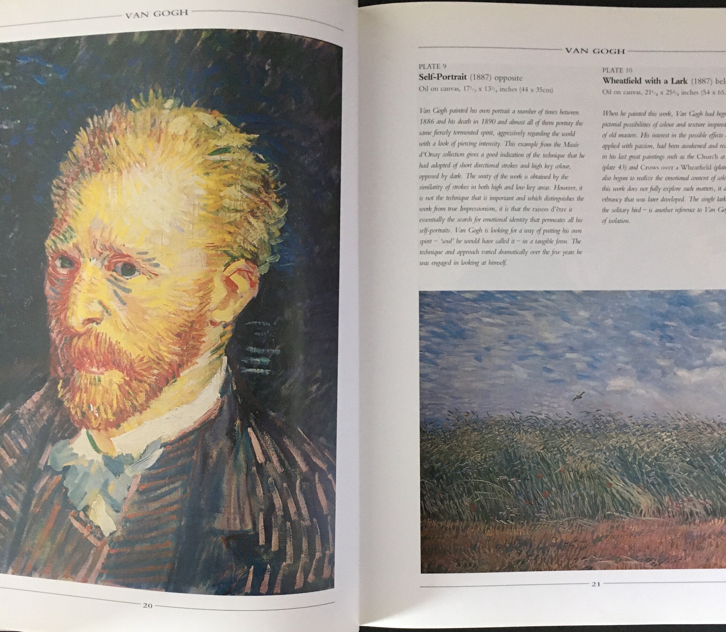 Vincent Van Gogh Art Book: Treasures of Art Series, 54 Colour Plates - Etsy