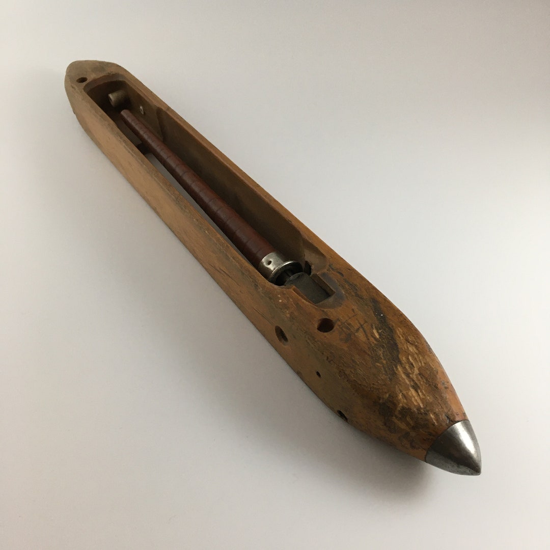 Vintage Boxwood Loom Shuttle: Scottish Woolen Mill Weaving Bobbin - Etsy