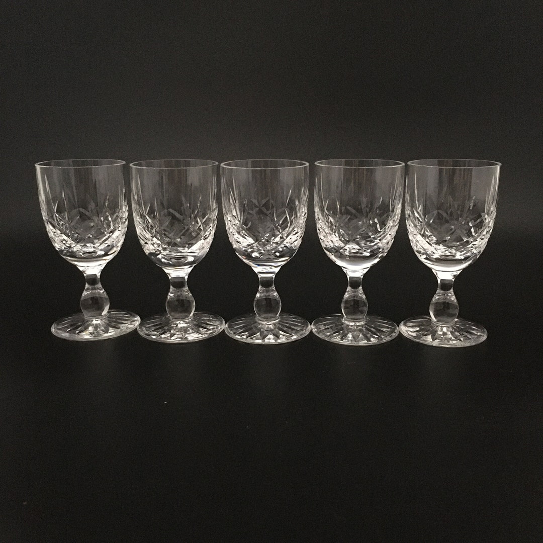 Edinburgh Crystal Old Lomond Pattern Cordial or Liqueur - Etsy