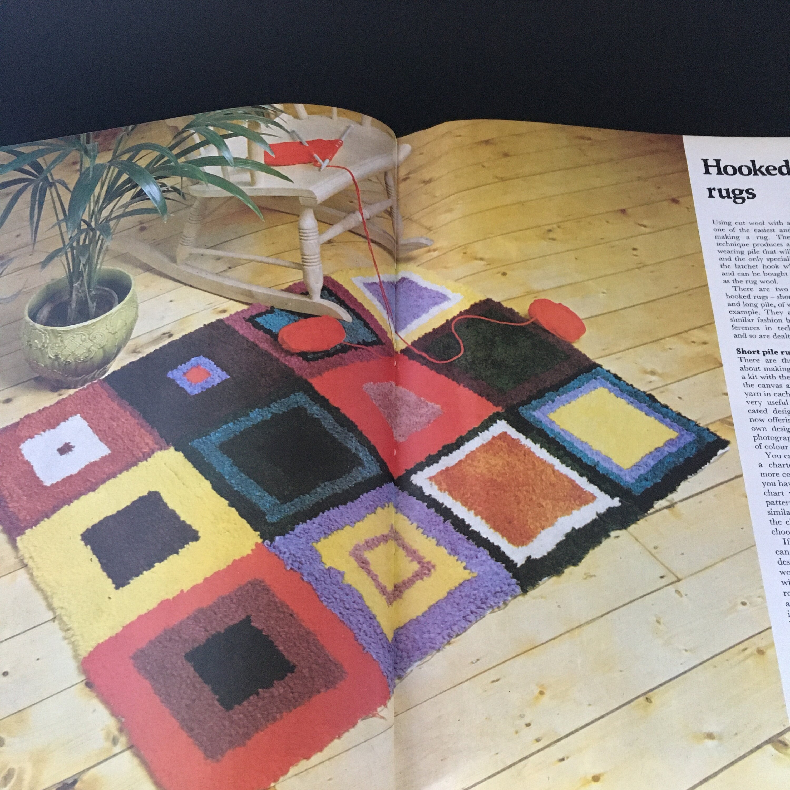 Vintage Rug Making Craft Book: Golden Hands How-to Guide - Etsy