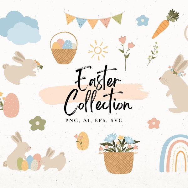 Easter Clip Art - Etsy