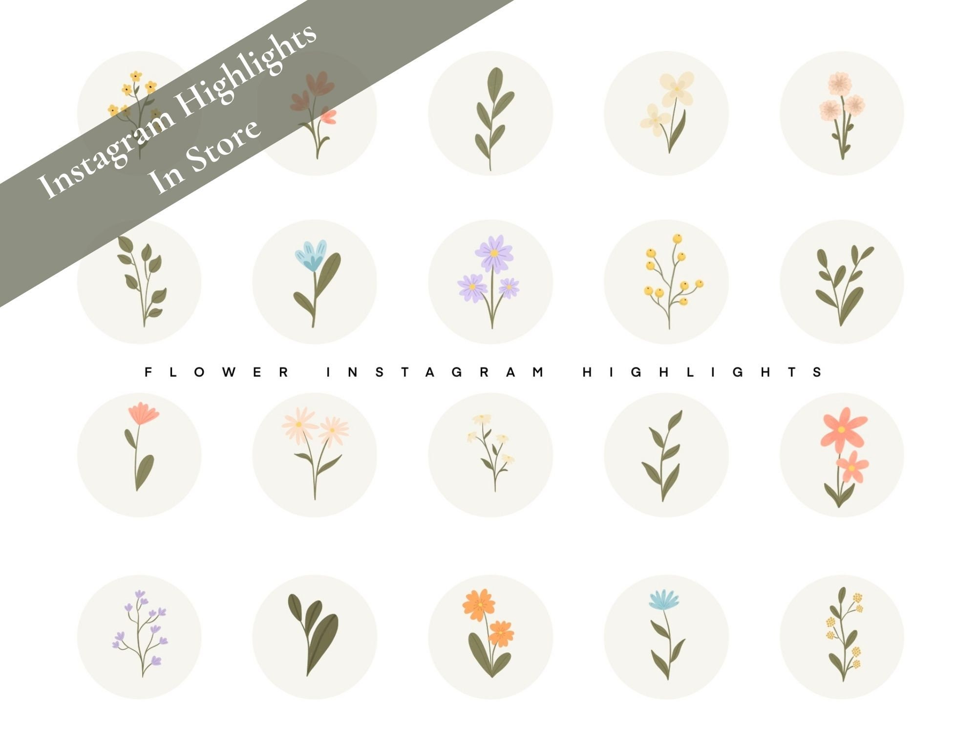 Iphone Ios 14 Icons Neutral App Icons Minimal Iphone Flower - Etsy