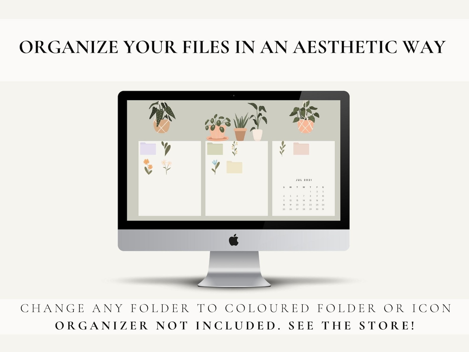 Desktop Icons Macbook Folder Icons Flower Icons Desktop - Etsy