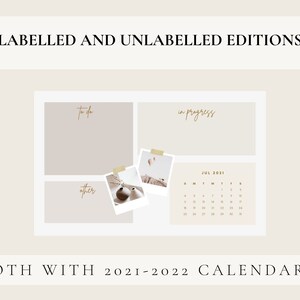 2024 and 2025 Desktop Organizer Wallpaper, Neutral Wallpaper Aesthetic ...