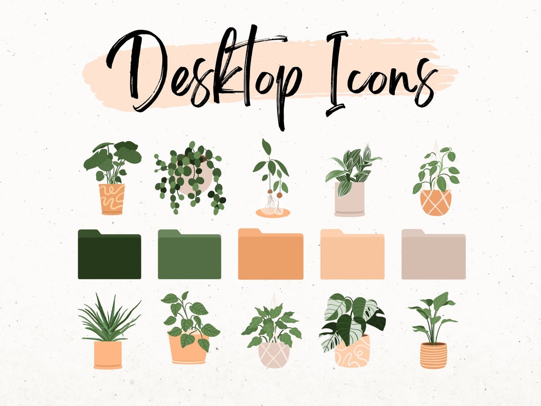 15 Folder Icons for Mac, Windows Desktop Icons, Aesthetic Folder Icons ...