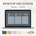 Flower Desktop Organizer 2022 - 2023, Wallpaper Aesthetic Desktop ...