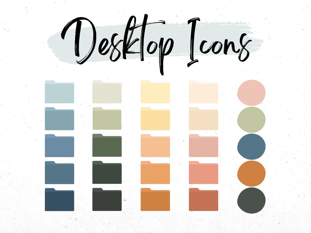 Folder Icons for Mac, Windows Desktop Icons, Aesthetic Folder Icons PNG ...