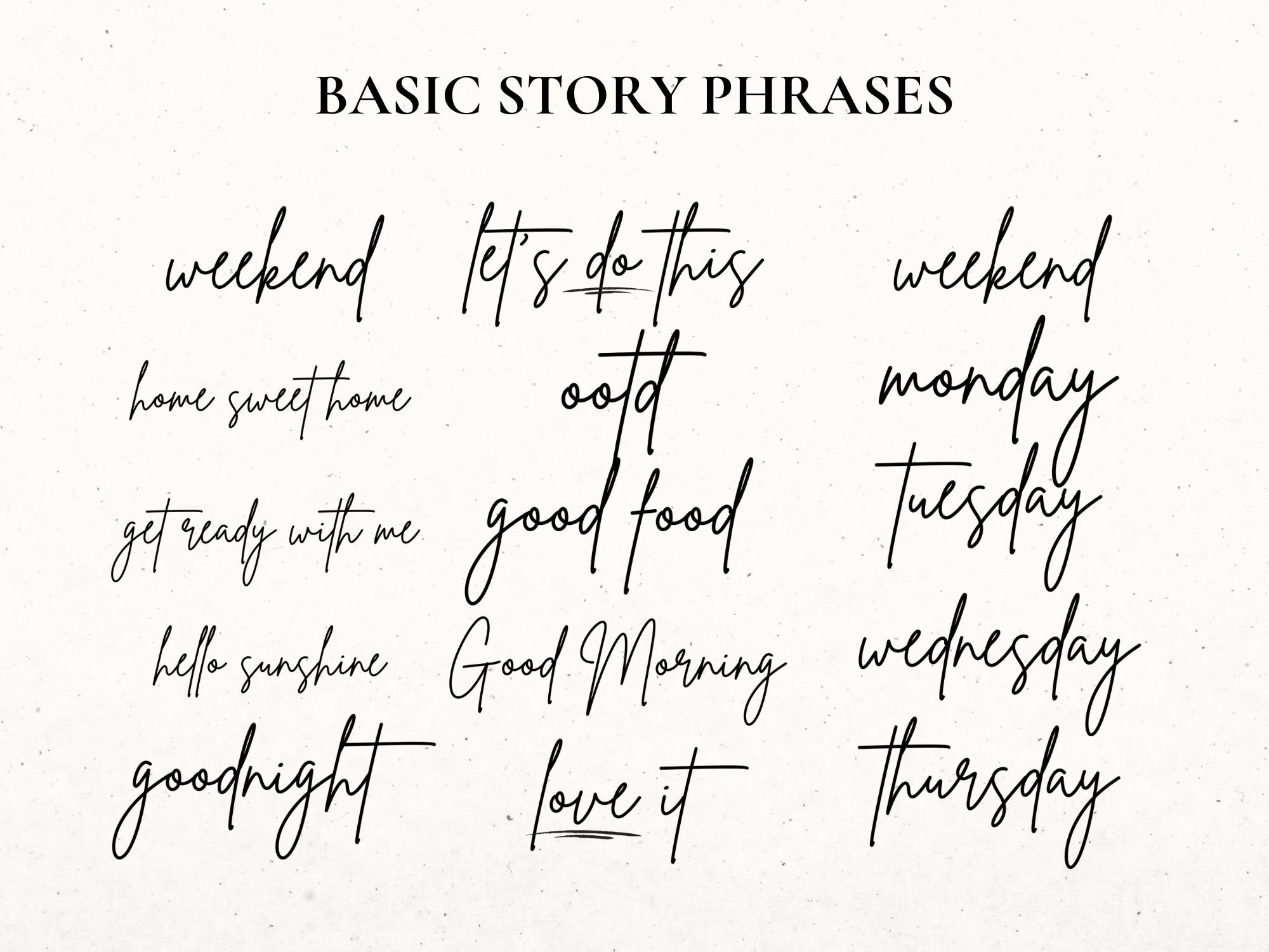 Instagram Story Stickers Boho Instagram Sticker Set - Etsy